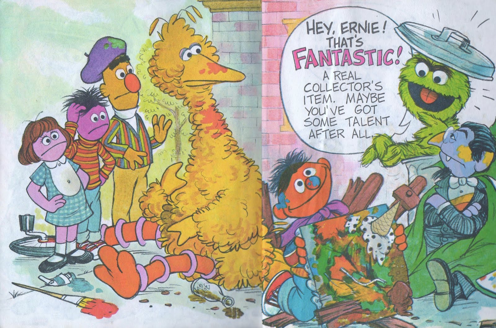 GooGooGallery: Ernie's Work of Art