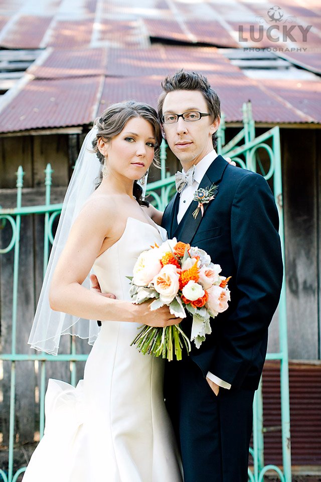 gather: Mairiée Ami Real Wedding: Rebecca and Adam Shiland