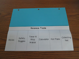 Tearless Teaching: Science Tools Foldable Graphic Organizers
