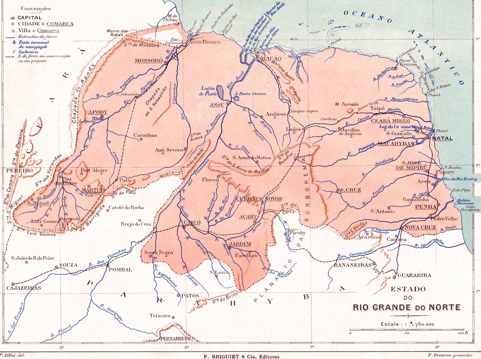Mapas do Estado do Rio Grande do Norte