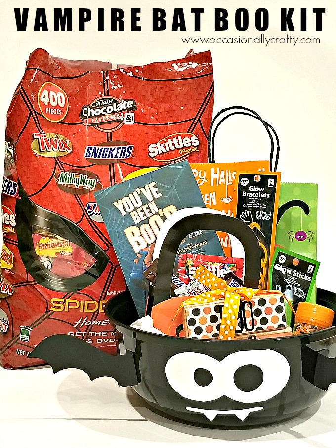 DIY Vampire Bat BOO Kit (BOO It Forward) | Occasionally Crafty: DIY ...