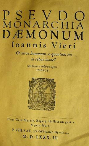 El Baile del Espíritu: Johannes Wier y la Pseudomonarchia Dæmonum