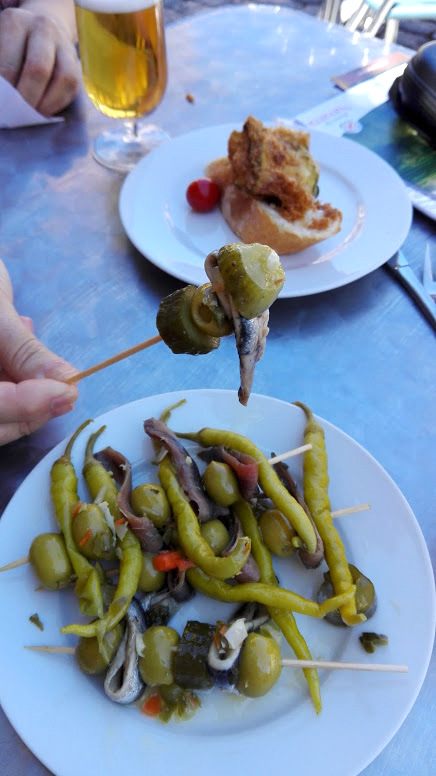 Paprika En La Cocina: Gildas y pincho de boquerones