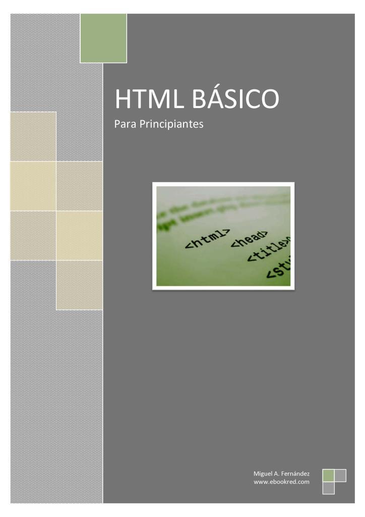 Manual HTML básico: Para principiantes | Free Libros