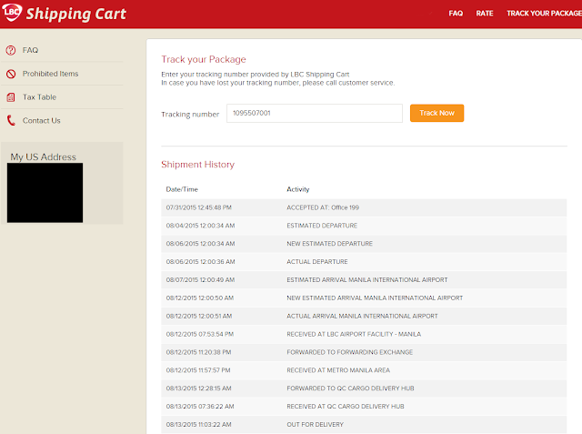 Shipping from the US to Philippines Made Easy with LBC Shipping Cart ...