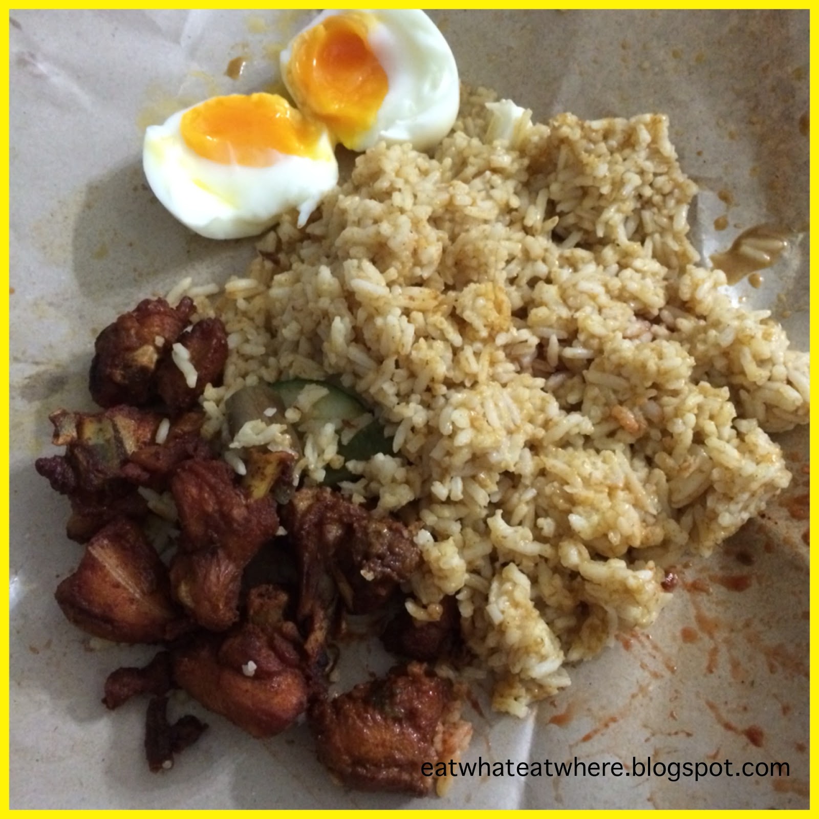 Eat what, Eat where?: Just One Food - Nasi Kak Wok
