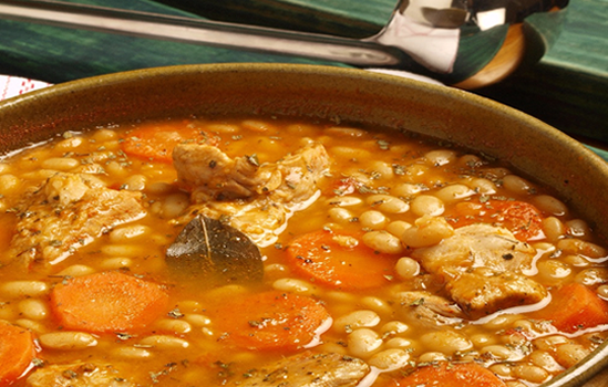 Sopa de Frijoles Blancos | Receta de El Salvador - Cocina de El Salvador