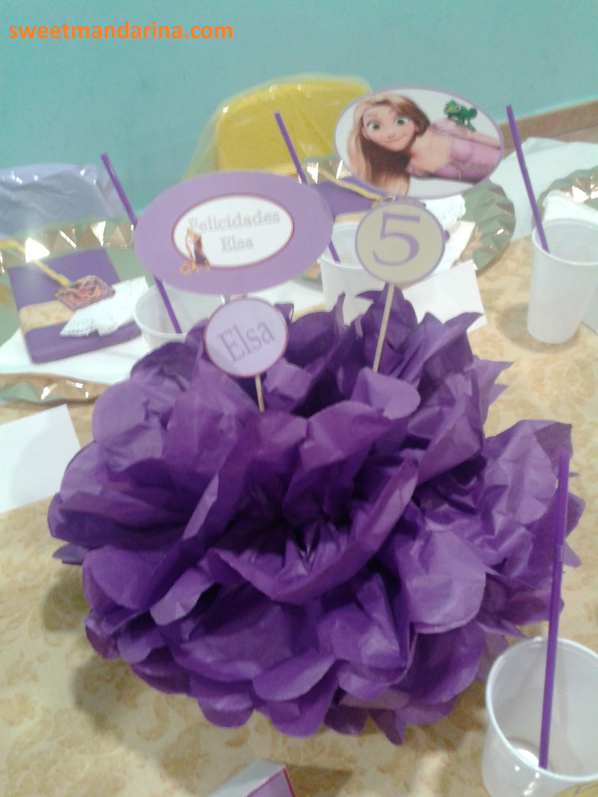 sweetmandarina: Fiesta Rapunzel --- Festa Rapunzel --- Rapunzel's Party
