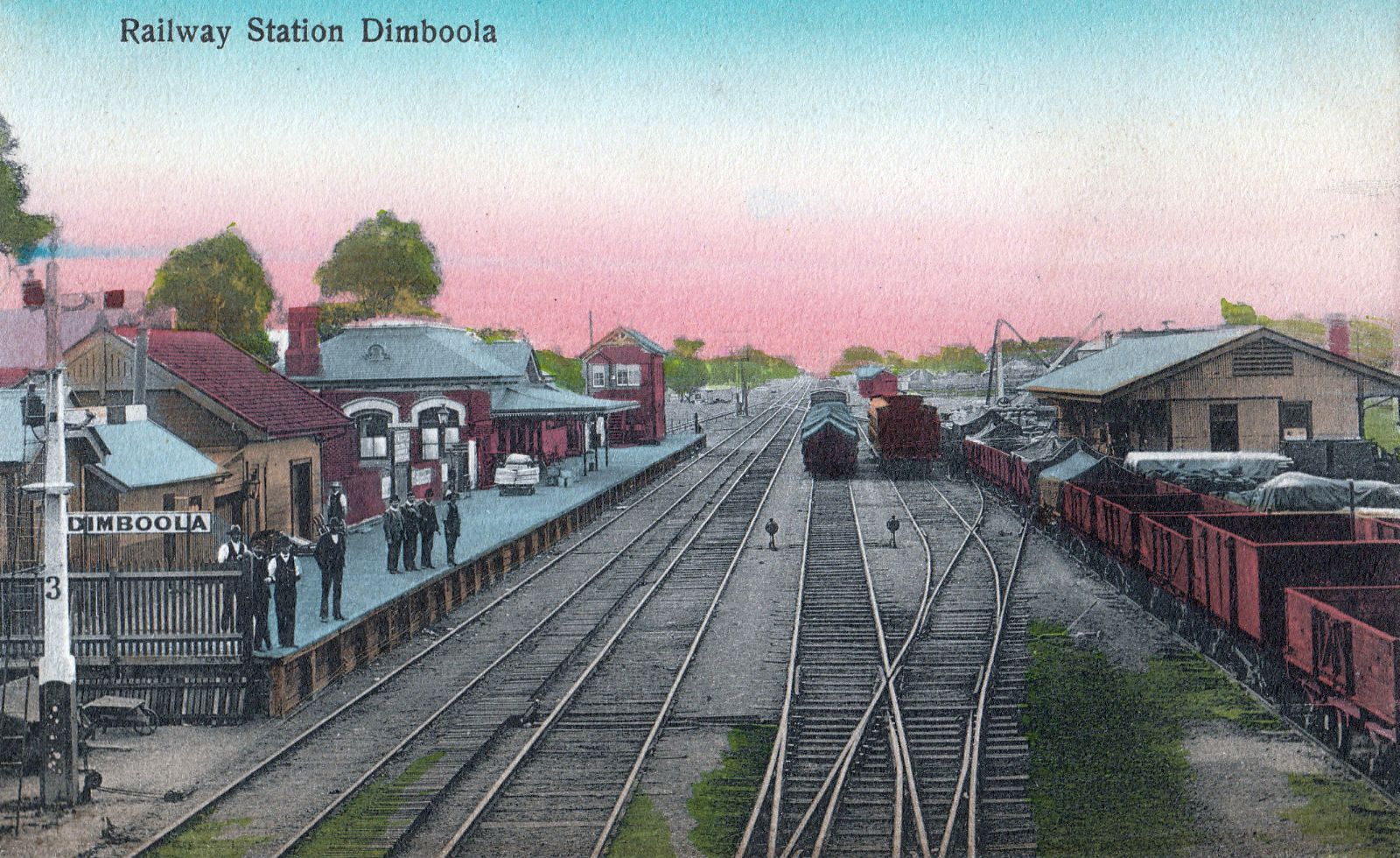 transpress nz: Dimboola railway station, Victoria, Australia