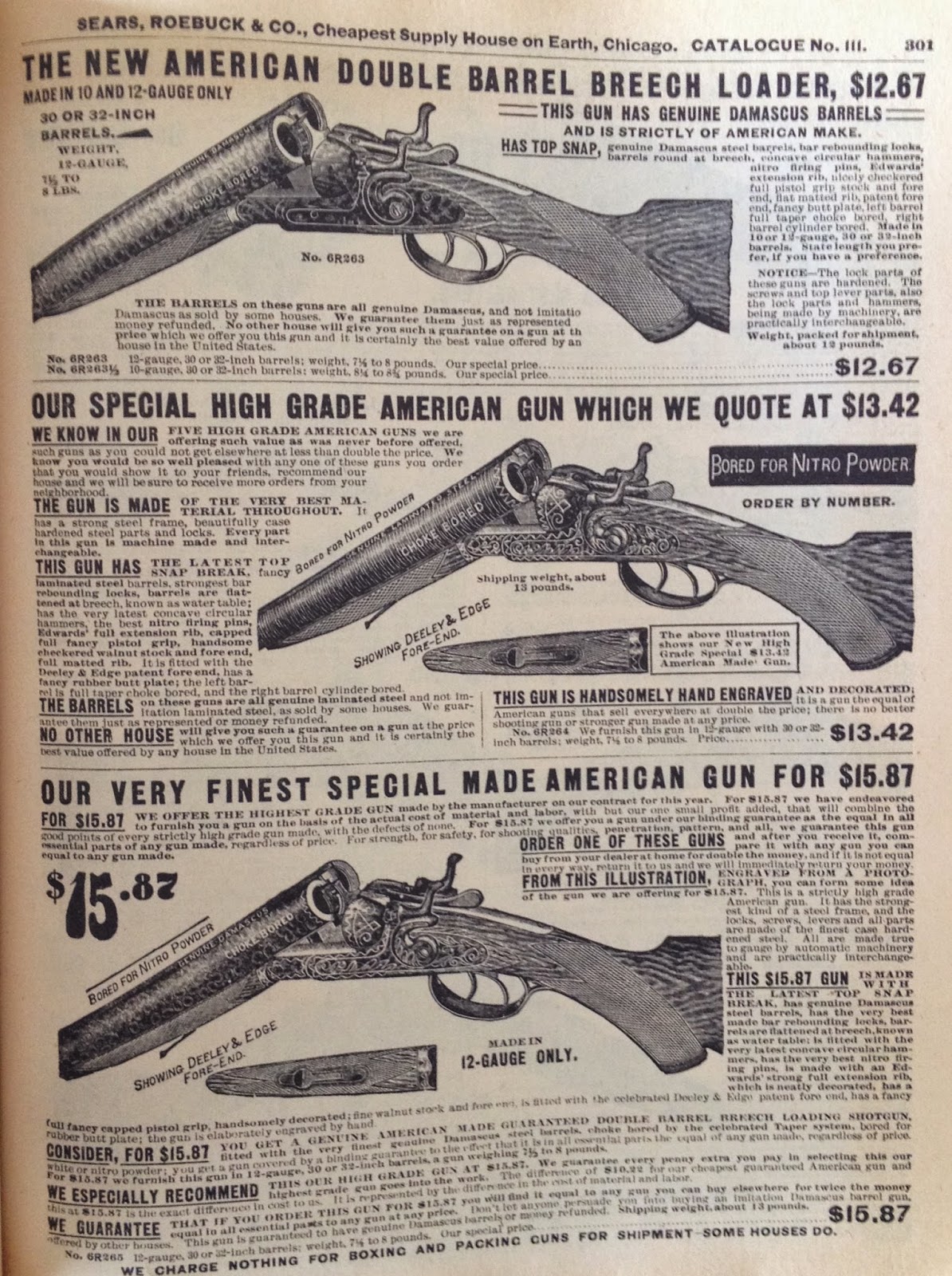 Nevada Carry: Guns of the 1902 Sears Catalog