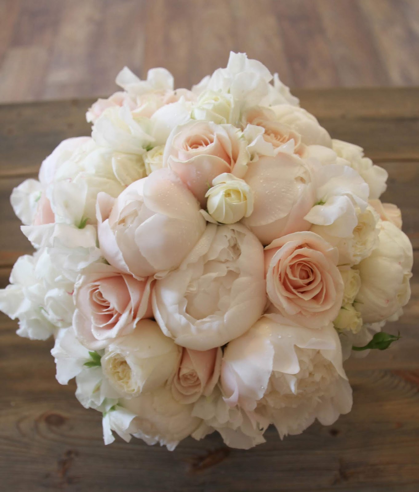 Beautiful Peonies, Roses & Sweet Peas for Claire & David at St Annes ...