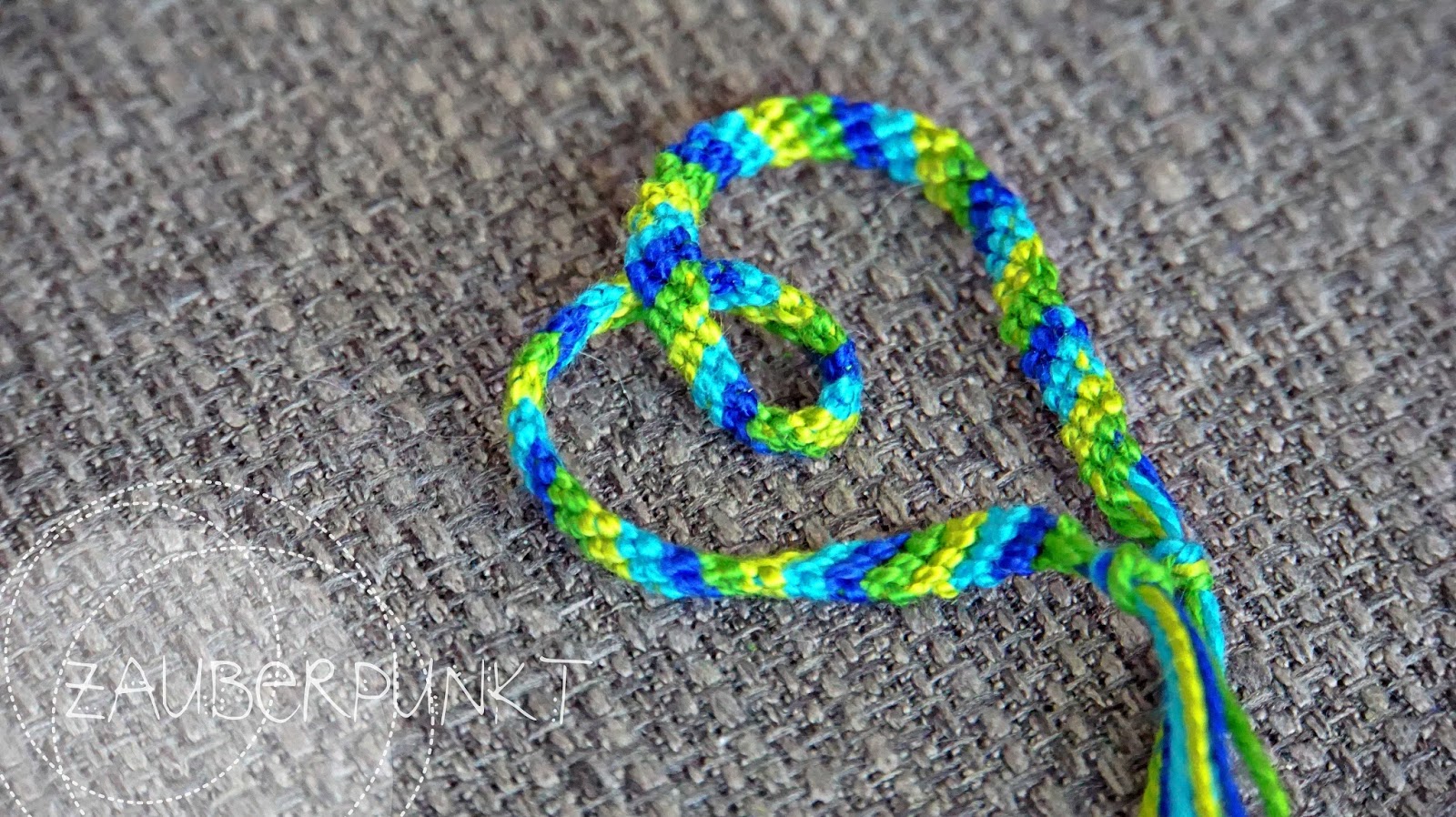 *ZAUBERPUNKT*: Freundschaftsband knüpfen | DIY | mit Videoanleitung ...
