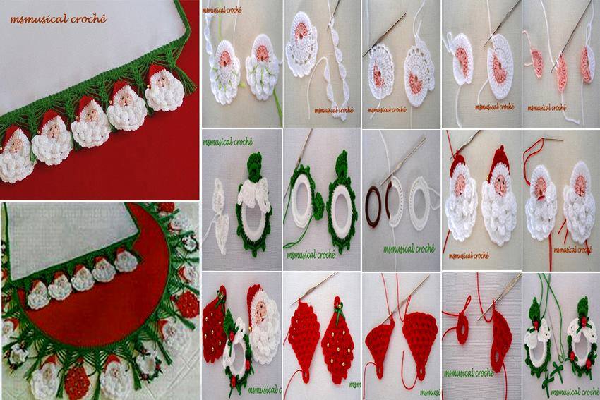 Tina's handicraft : 11 designs & charts for christmas ornament
