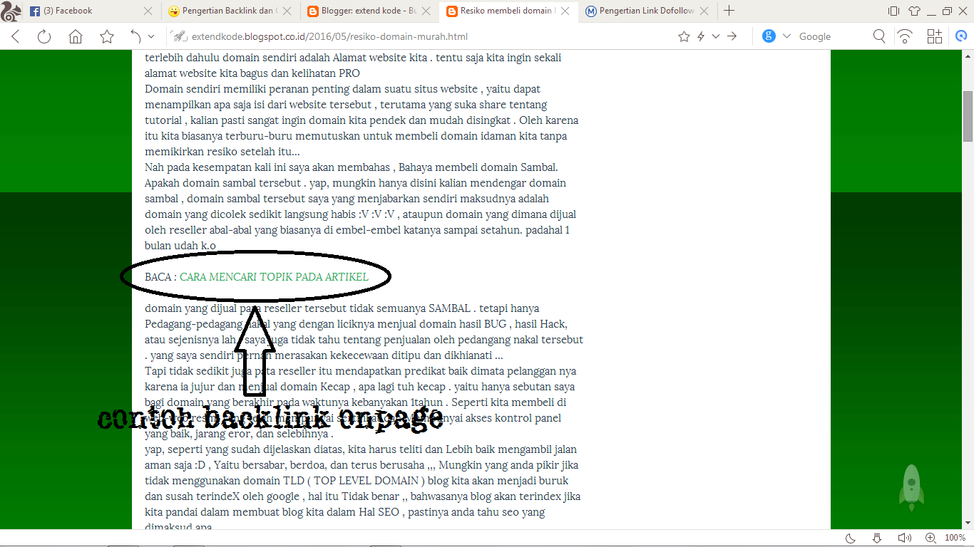 cara membuat backlink dan pengertiannya - extendkode | Simple internet ...