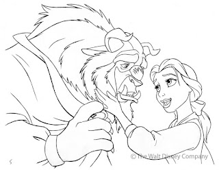 Ron Cohee Portfolio : Beauty and the Beast illustration