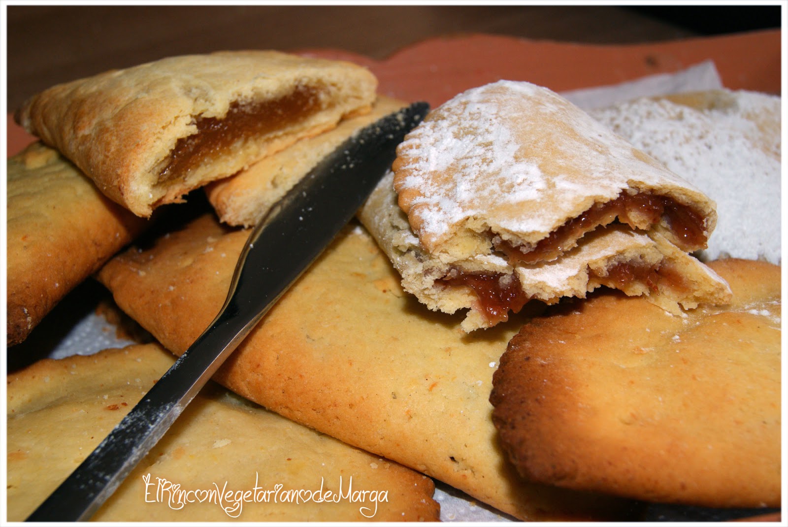 * El Rincón Vegetariano de Marga *: Robiols rellenos de mermelada de higo