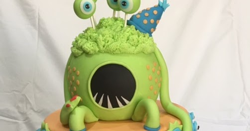 Let Them Eat Cake: Monster Inc. themed cake