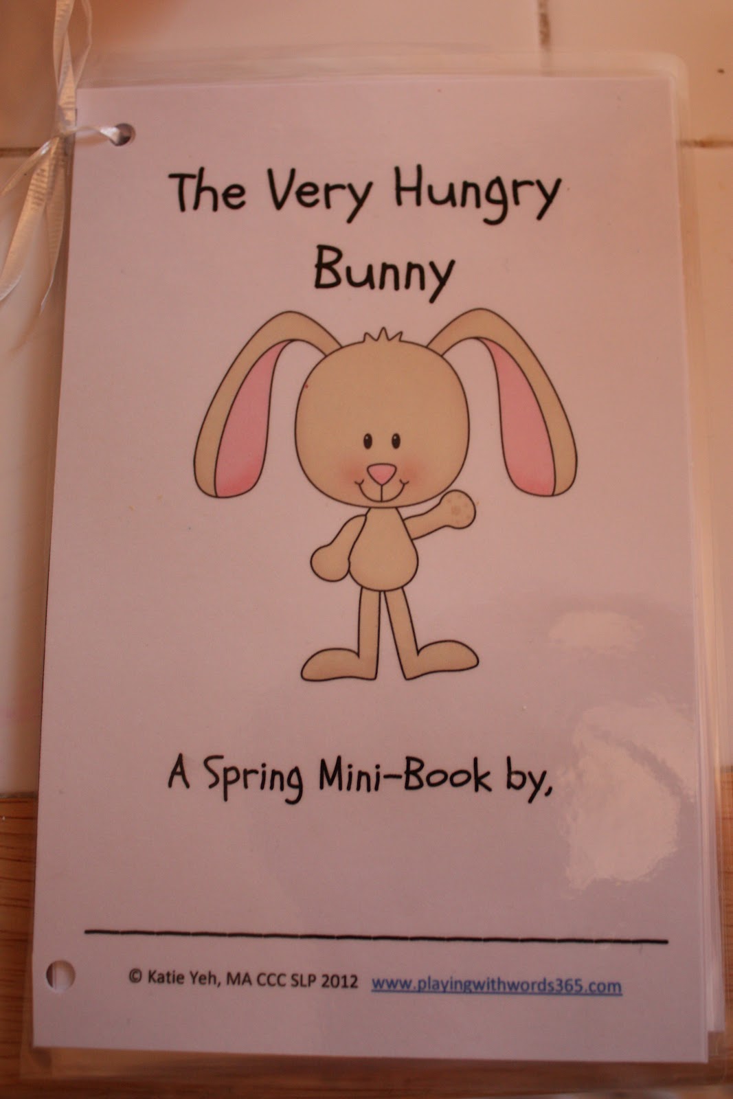 How We Learn at Home: The Very Hungry Bunny Part 1