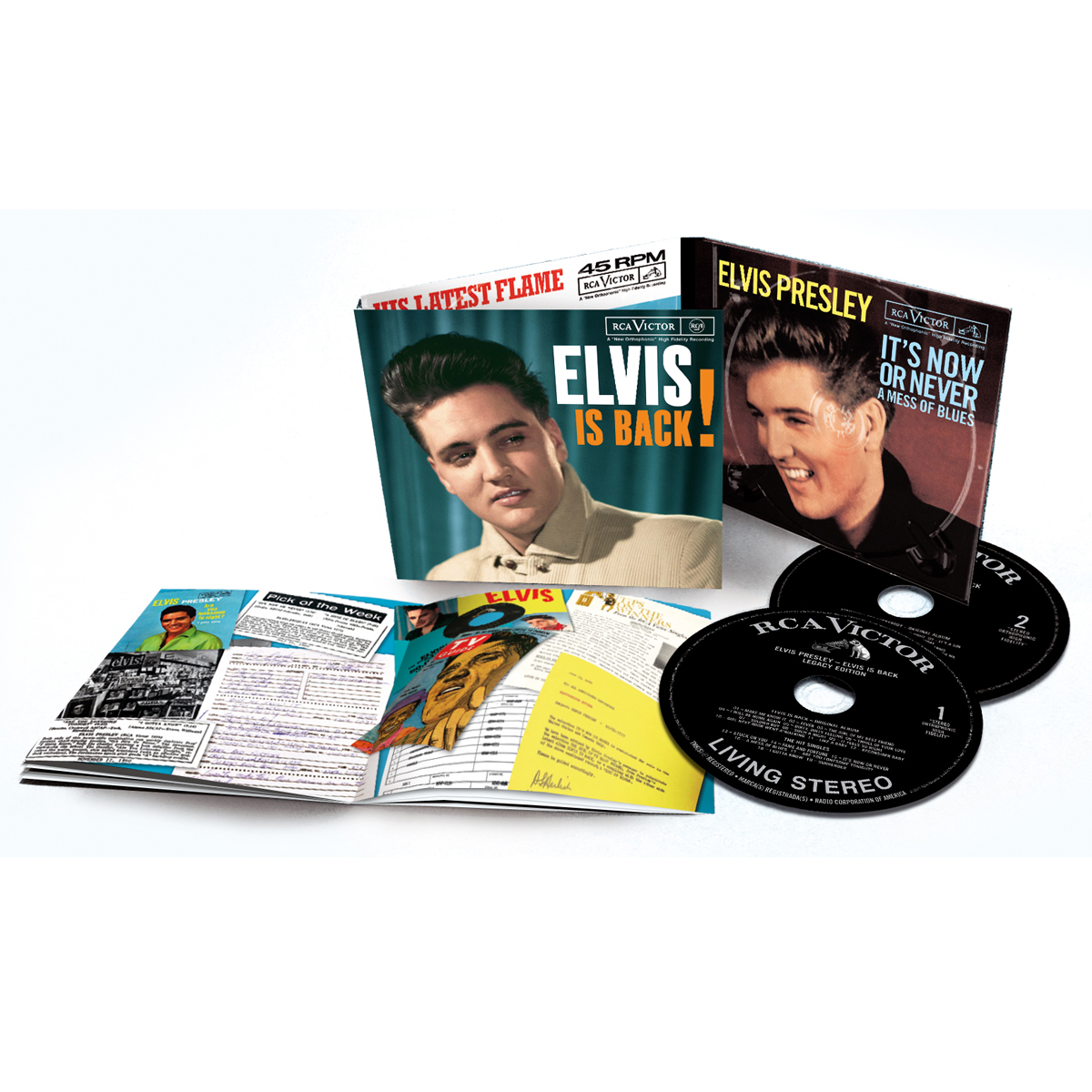 Sounds Good, Looks Good...: "Elvis Is Back: Legacy Edition" by ELVIS ...