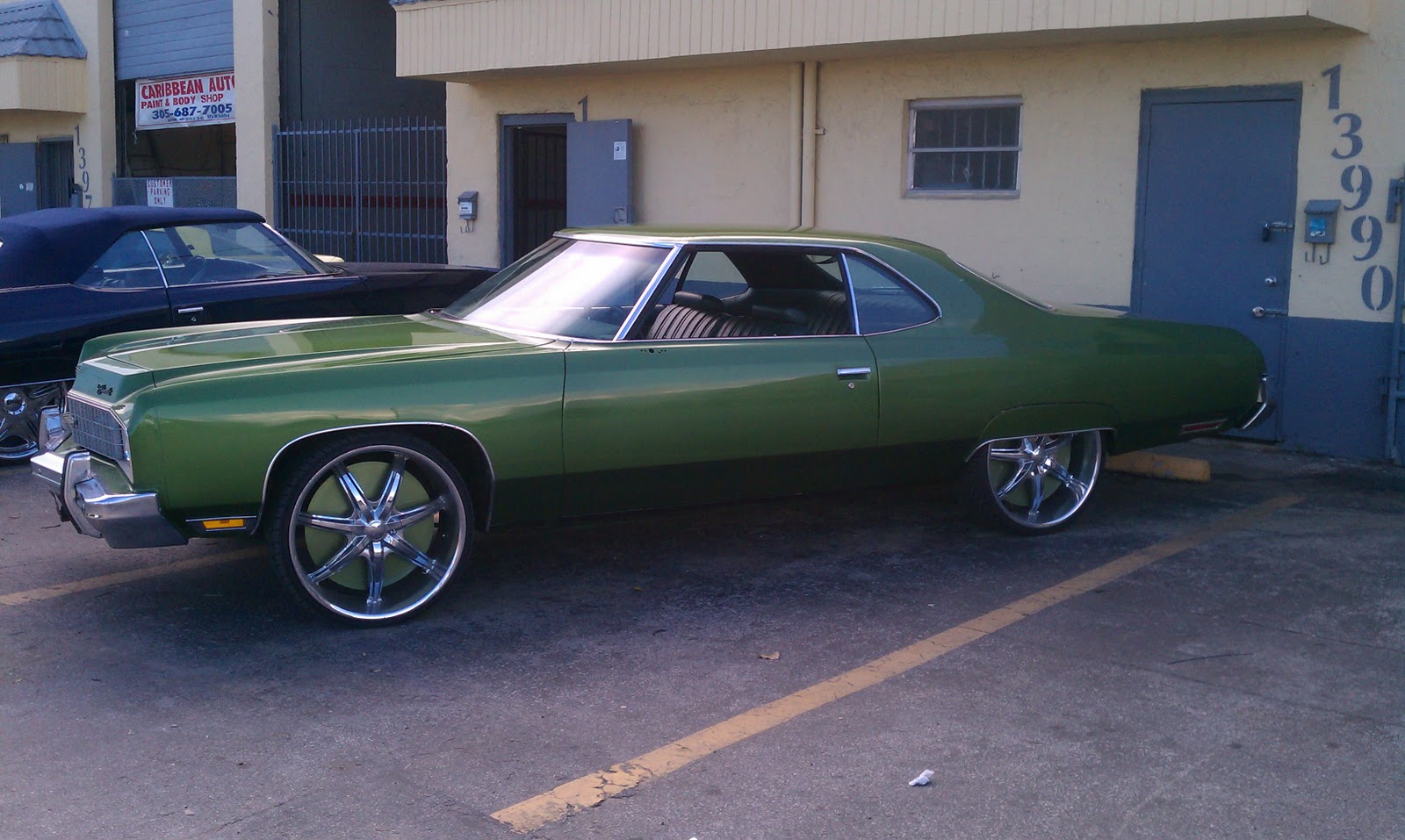 PHOTOGRAPHY BY MIAMIEARL: 73' Impala Sport Coupe on 24's