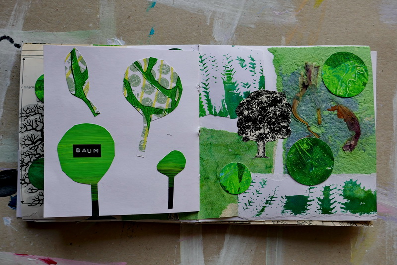 mano's welt: kunstschachtel nr 21/2018, scherben / papierliebe am montag