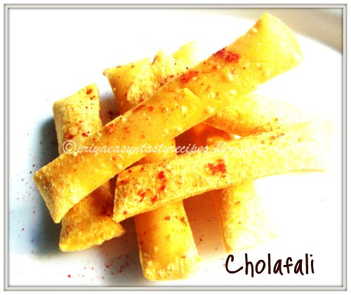 Priya's Versatile Recipes: Cholafali ~~IC Challenge