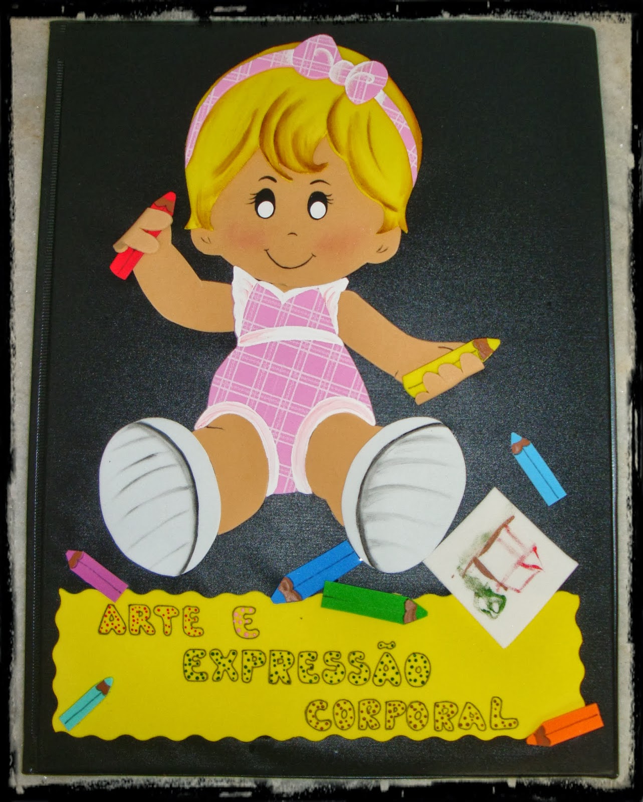 Lu artes: Capa em EVA para Portfólio