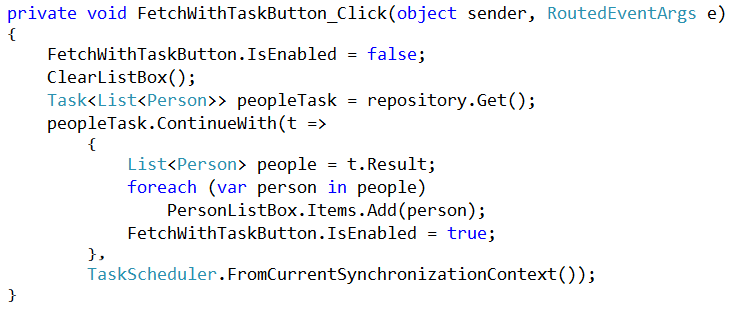 Jeremy Bytes: UI Considerations When Using Asynchronous Methods Jeremy Bytes: UI Considerations When Using Asynchronous Methods