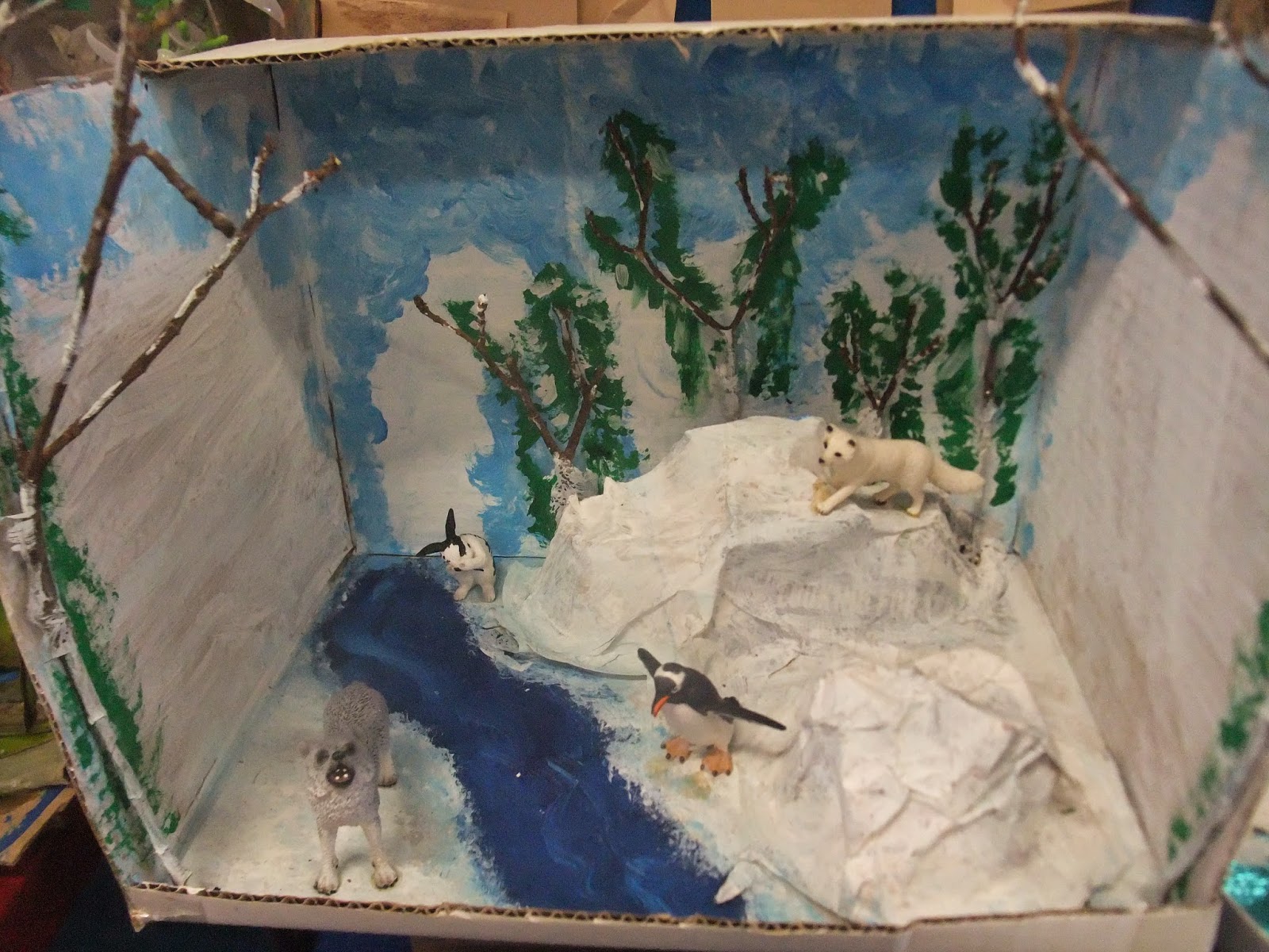 bloggers: Habitat Diorama