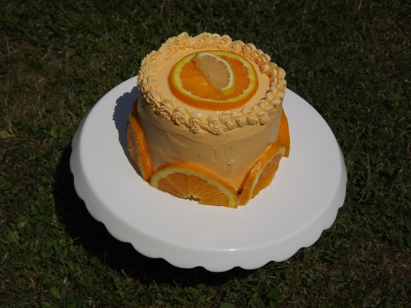 Icing...so sweetly: St Clements Cake