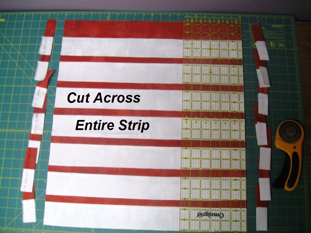 Happy Quilting: SubCutting SpeedUp with Stagger Stacking