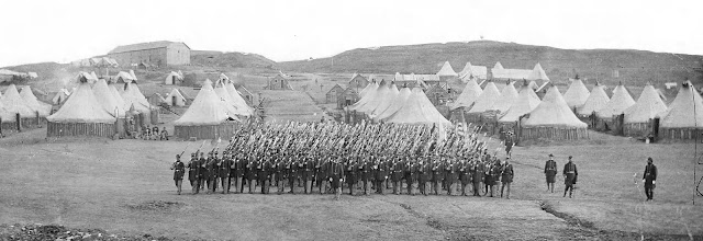 Lancaster at War: News: First Shots and Sibley Tents