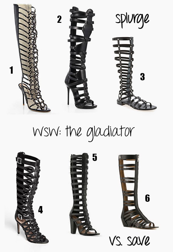 TheRightShoes: Window Shopping Wednesday: The Gladiator Boot