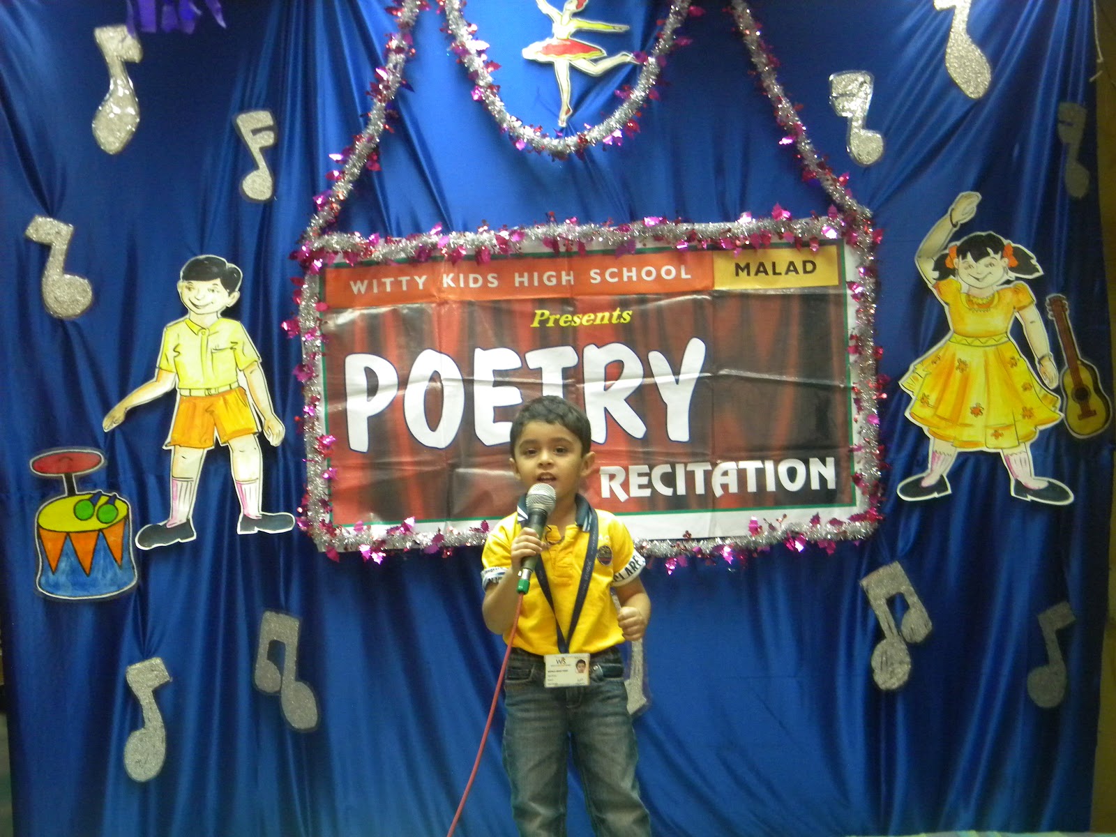 On the top of the World...: Poetry Recitation Nursery (2012-2013)