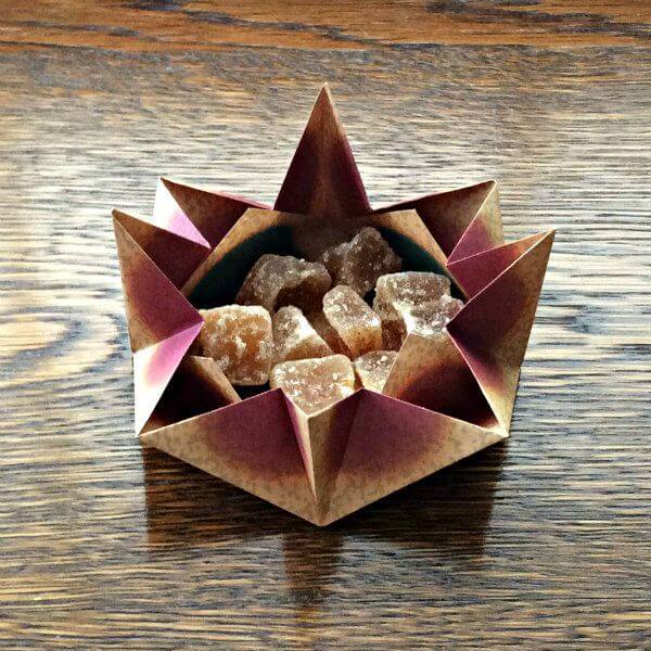 Quilled Ice Crystal Ornament