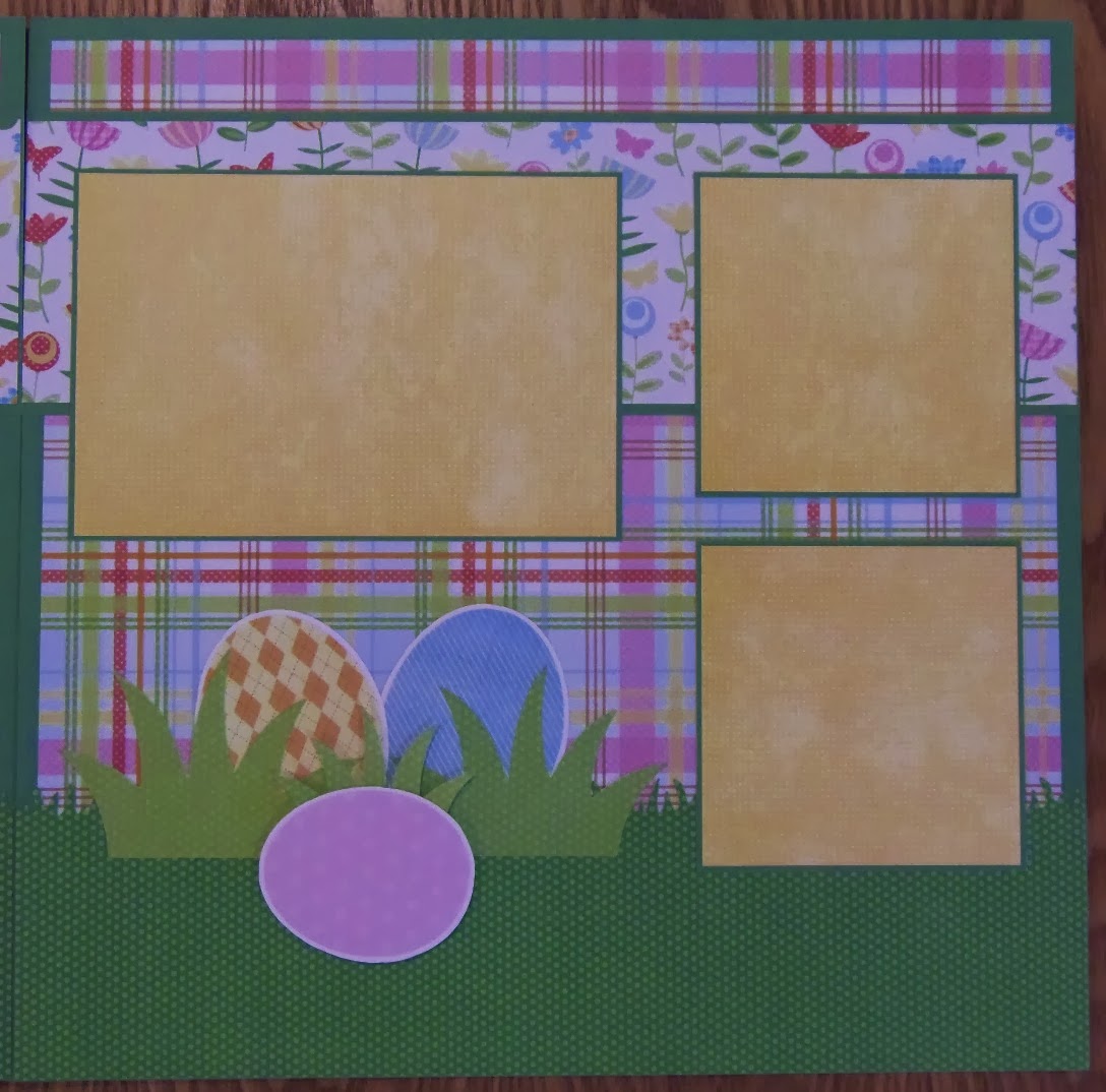 Craft with Bee: Easter Layout