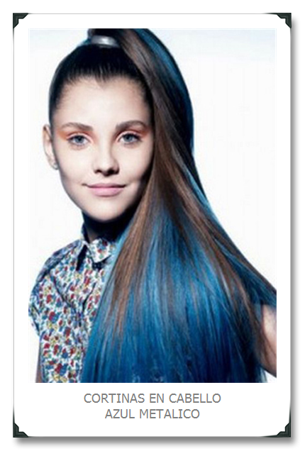 Imagenes de cabello pintado de azul - Imagui