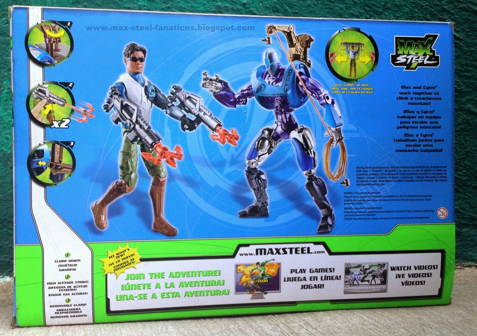 Max Steel Fanáticos: Max Steel Reviews: Parte 3