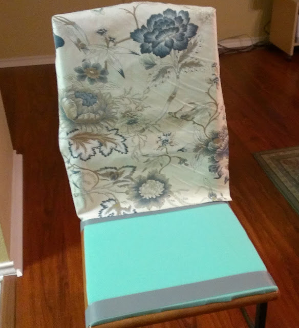 Aux Belles Choses: DIY Chair Covers & Decor