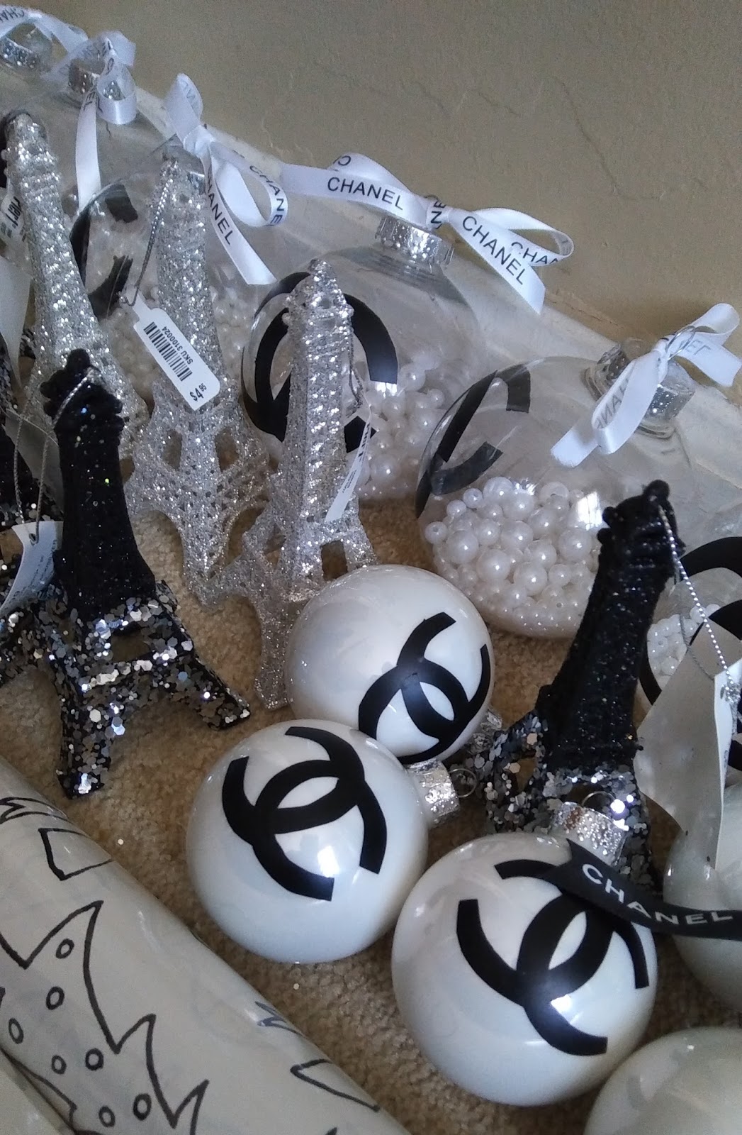 Vintage Arm Candy: DIY Designer Inspired Ornaments