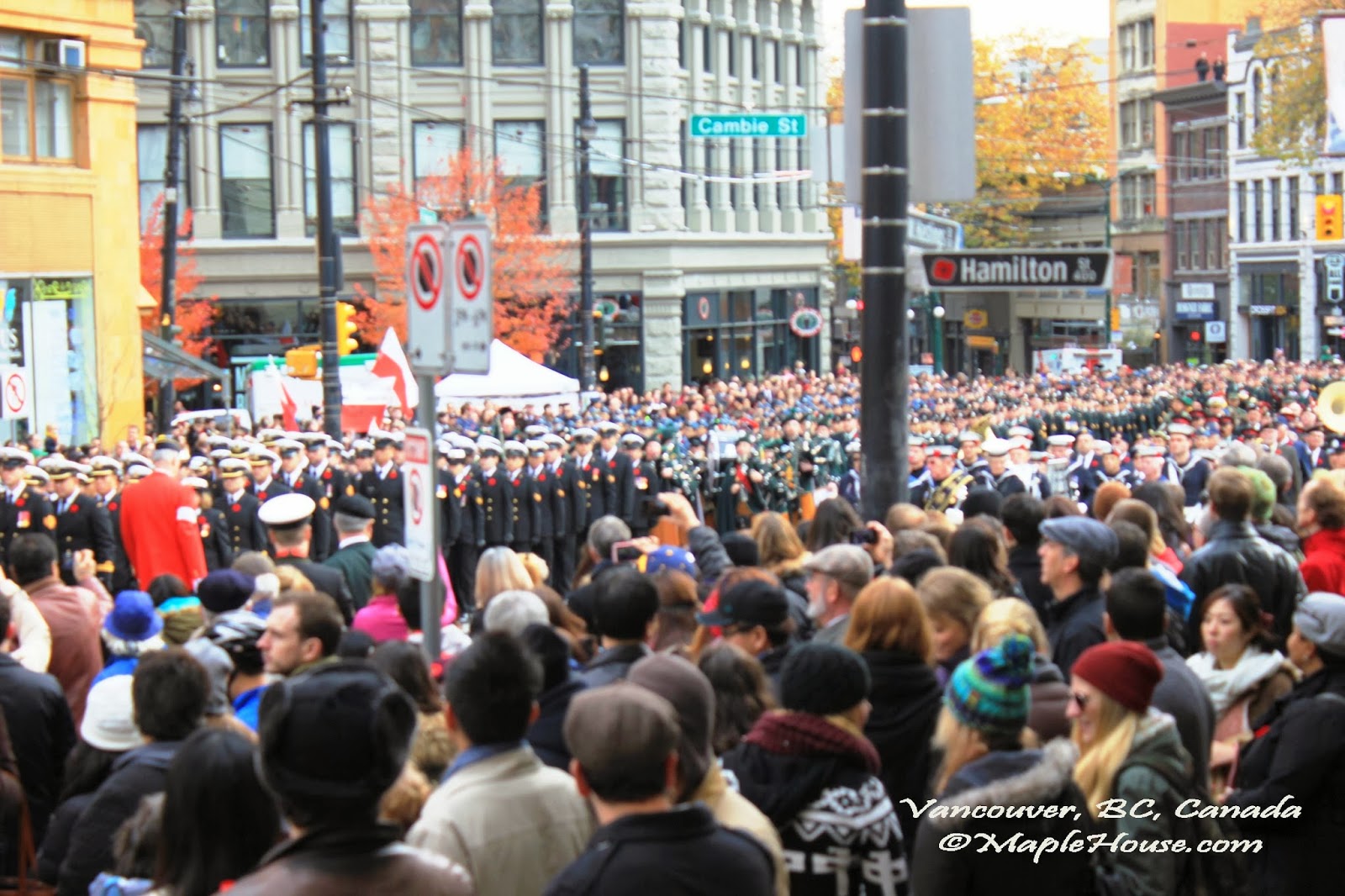 Living Vancouver Canada: Remembrance Day Ceremony and Parade - Victory ...
