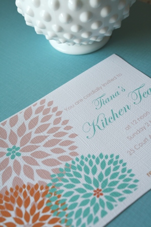 MON TRESOR: Sweet Invitations