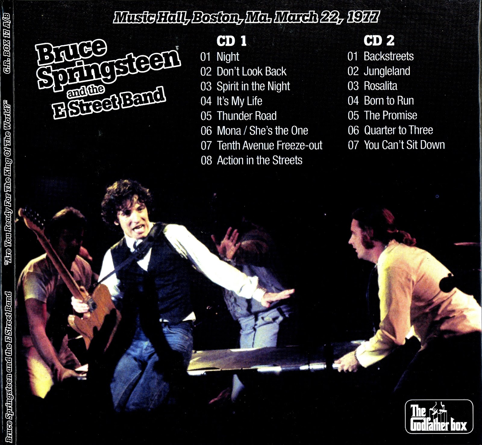 World Of BOOTLEGS: BOOTLEG : Bruce Springsteen - Boston Music Hall ...