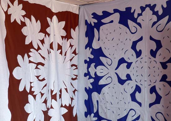 10ème Salon du tifaifai, fin / 10th Tifaifai Show, end