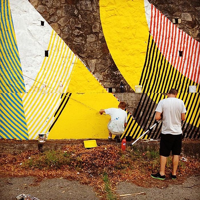 MOMO New Mural In Girona, Spain – StreetArtNews