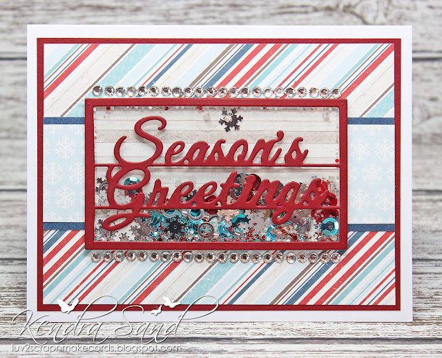 Luv 2 Scrap n' Make Cards: Season's Greetings Shaker