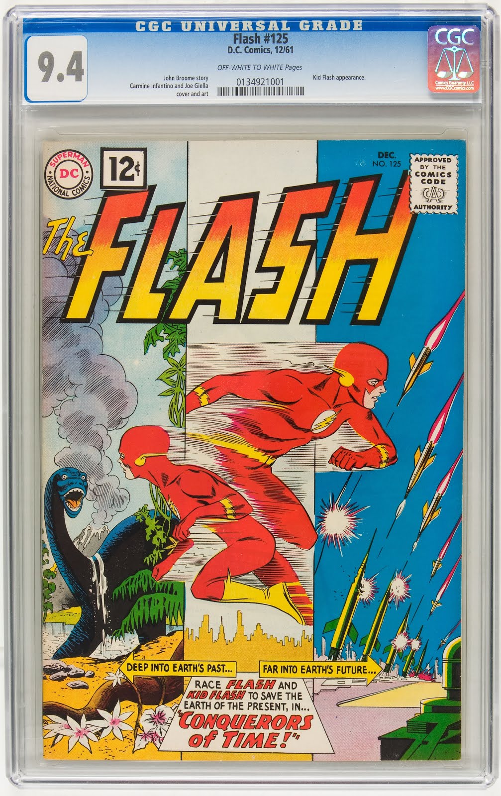 Graded Key Comics: The Flash #125