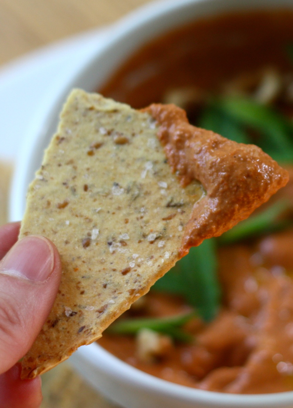 ben and birdy: Sublime Chickpea Crackers