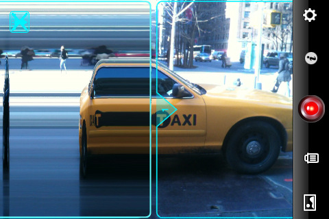 Slit-Scan Camera para iPhone | Aberto até de Madrugada