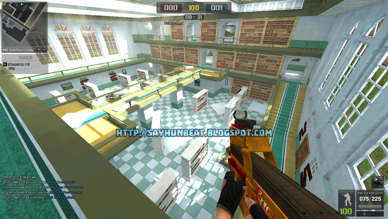 [Map] New Burning Hall | SayHunBeat Blog